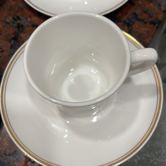 Dudson | Kitchen | Dodson Fine Porcelain China Four Cups And Saucers ...